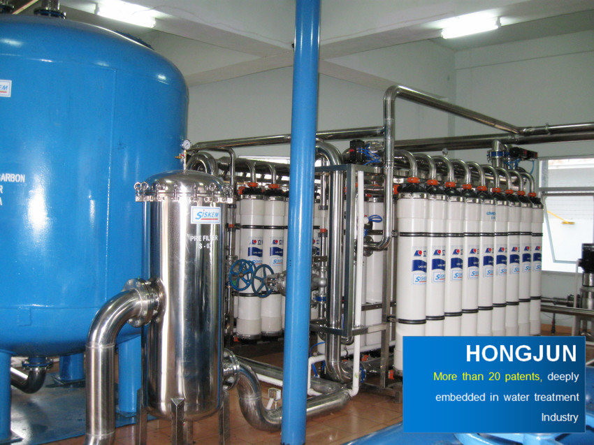 UF Membrane Ultrafiltration Pure Water Treatment Purification Equipment ...