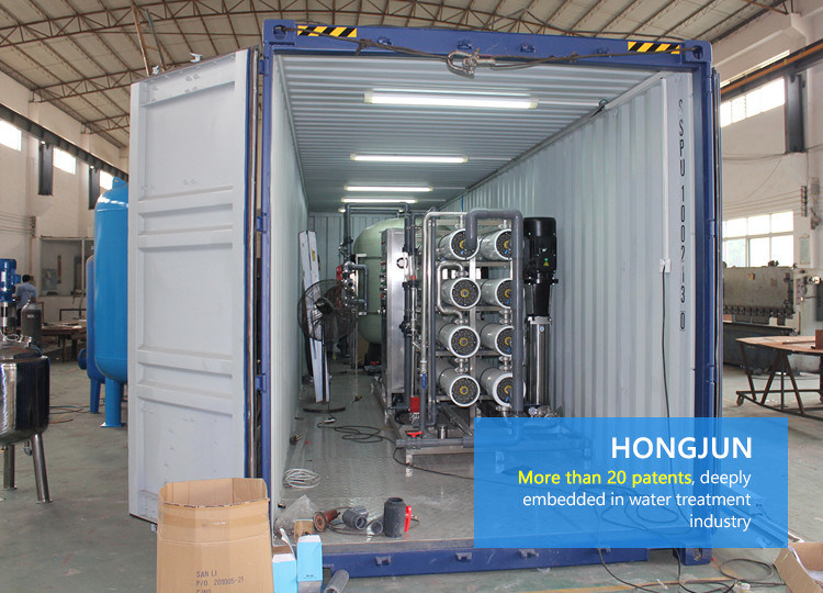 Industrial Compact Outdoor Water Filter Reverse Osmosis System Ro Plant