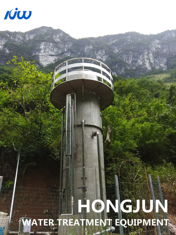 100T Cylindrical River Water Treatment Plant Water Automatic Filter