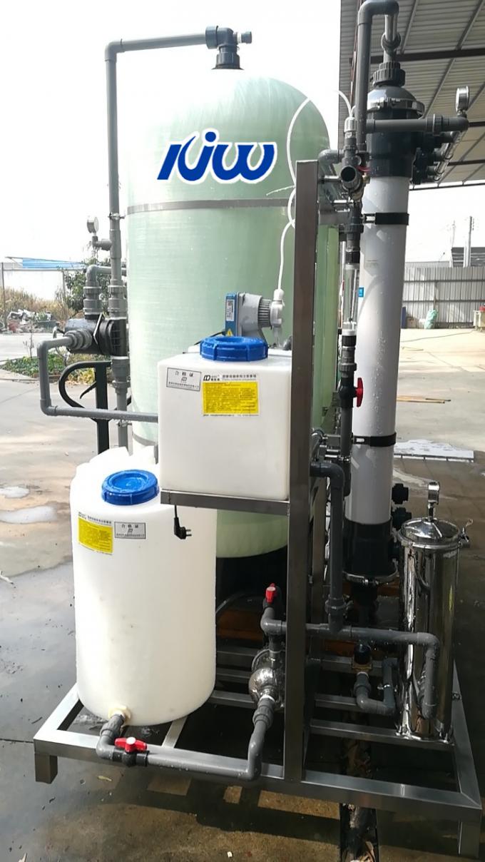 Industrial Ultrafiltration 30 Ton / Day Membrane Filtration Equipment